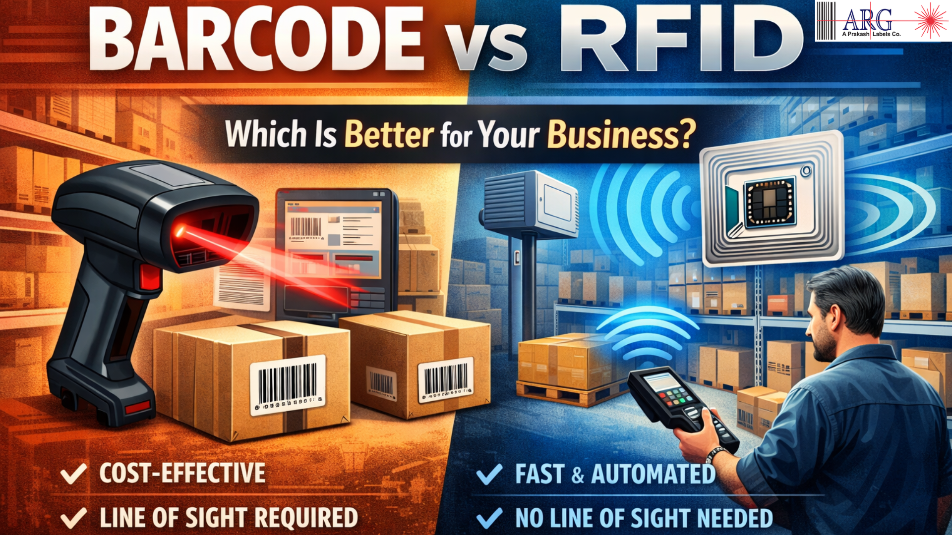Barcode vs RFID — Which Is Better for Your Business?